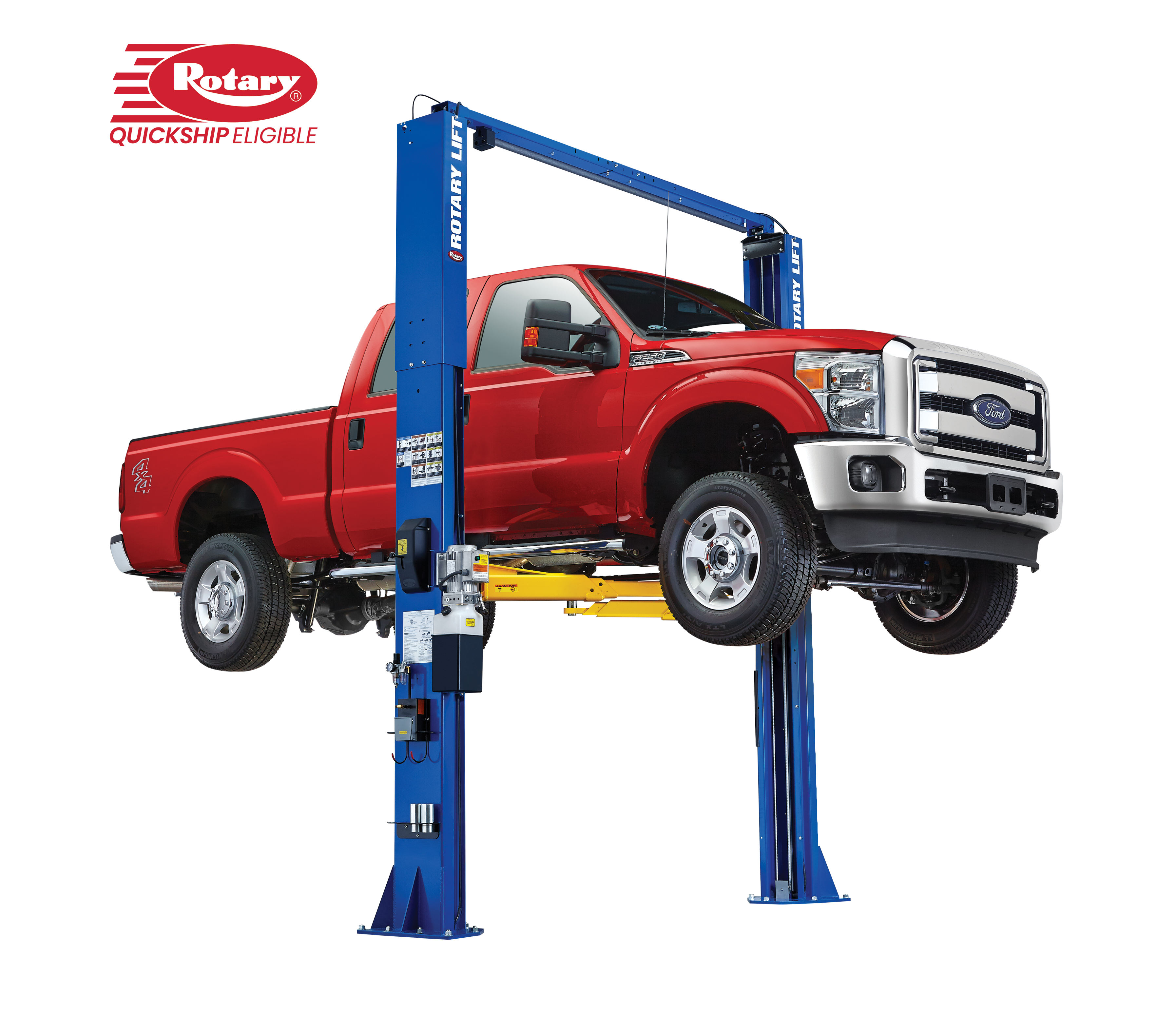Rotary SPO12-TA 2HP 12,000 lbs. 164" Symmetric 2-Post Lift – Region ...
